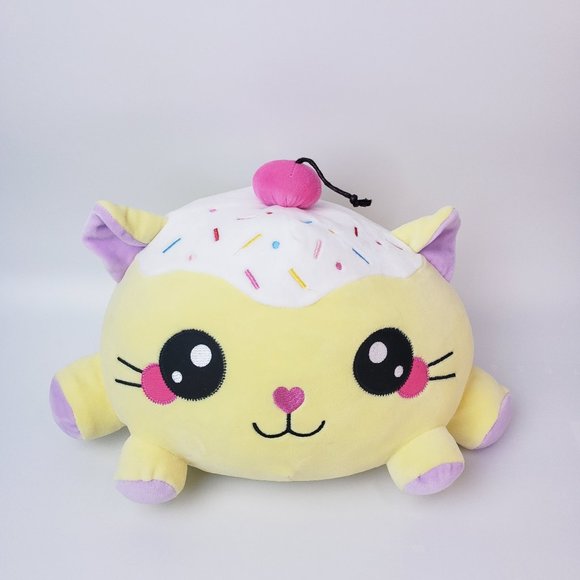 Linzy Toy | Toys | Linzy Plush Cute Yellow Kitty Cat Ice Cream Sprinkle ...